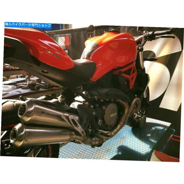 サイレンサー DUCATI MONSTER 1200 SILMOTOR⇒シスミスリッサン2 xメガホンサイレンサーロード - オリジナルのタイトルを表示 Ducati Monster 1200 Silmotor 排気システム スリッポン 2...