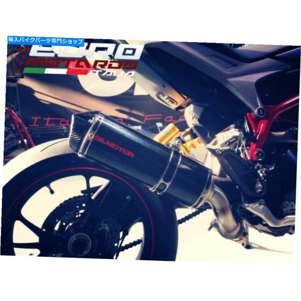 サイレンサー DUCATI Hypermotard 821 Silmotor Easurable Slipon Silencerザーーヌスリール用 - オリジナルのタイトルを表示 Ducati Hypermotard 821 Silmoto...