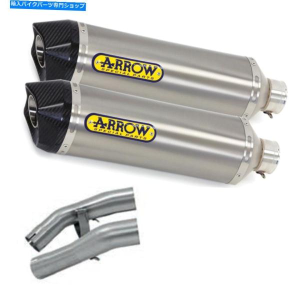 サイレンサー ←FJR 1300 2016年針 - ネックポタン用品用アメリカシェストセットマウントカウンダル - オリジナルのタイトルを表示 ヤマハ FJR 1300 2016 レース-テックチタンカービー用アローエグシャストキットコンパ...