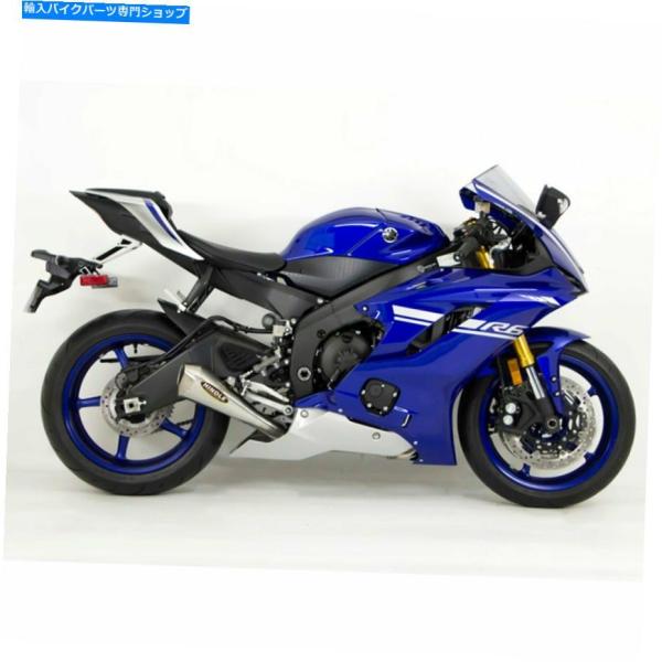 サイレンサー 後期排気ヤマハR6 2006-2020リニアシェンパンカラースリッサン - オリジナルのタイトルを表示する Hindle Exhaust Yamaha R6 2006-2020 エボリューション メガフォン マフラー スリップ...