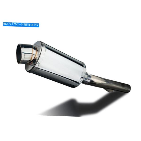 サイレンサー カンダCBR600デルキビックSS70 9 "スポンサスススールファームスライススリッパン99 00-オリジナルのタイトルを表示 ホンダ CBR600 Delkevic SS70 9" ステンレススチール オーバル マフラー ...