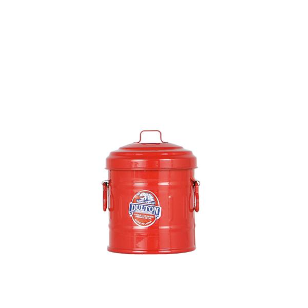 大人の子供心くすぐる　極小サイズのガベージカンMICRO GARBAGE CAN REDマイクロ ガベージカン品番: 100-244RDカラー: REDサイズ : H.110mm φ90mm材質 : スチール原産国 : 中国