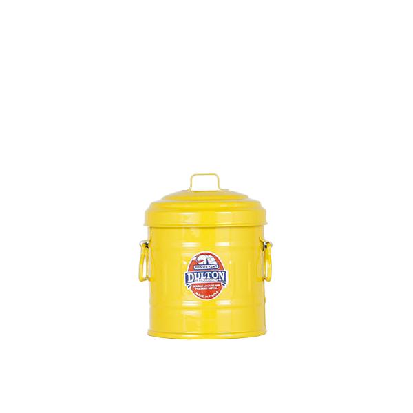 大人の子供心くすぐる　極小サイズのガベージカンMICRO GARBAGE CAN YELLOWマイクロ ガベージカン品番: 100-244YLカラー: YELLOWサイズ : H.110mm φ90mm材質 : スチール原産国 : 中国