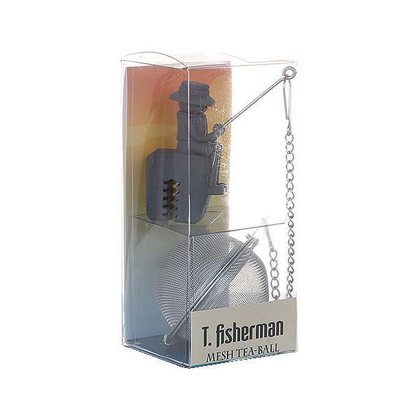 釣り人が待っているのは、魚では無く…TEA INFUSER T.FISHERMAN GYティーインフューザー T・フィッシャーマン品番: 46738GYカラー: GRAYサイズ : Fisherman H.55mm W.22mmStrain...