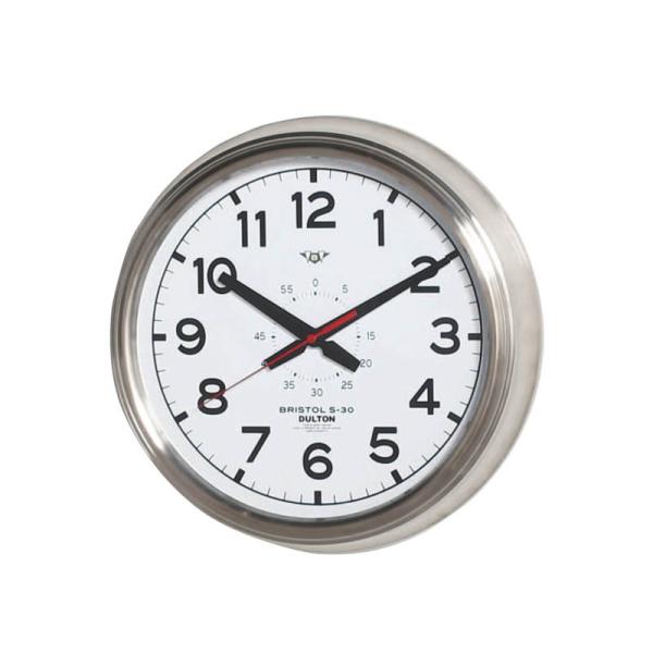 最上級に男性的なウォールクロックWALL CLOCK 「BRISTOL S-3」 WDウォールクロック 「ブリストル S-30」品番: K725-925WDカラー: WHITEタイプ: S-30サイズ : φ305mm D.65mm材質 :...
