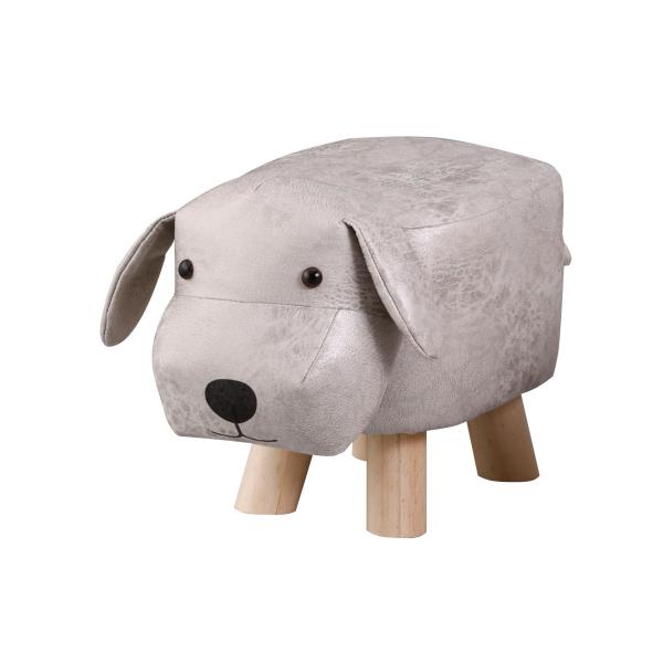 アビテ ティーア・スツール・ドッグ 犬 キッズチェア グレー rd-602-gy材質：PU ウッドカラー：グレーサイズ：w515×d260×h300mm(座面サイズ310×225mm)　耐荷荷重：80kg生産国：中国
