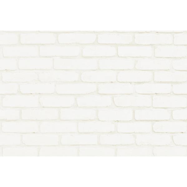 壁紙 生のりつき クロス サンゲツ TH-34688 石目 レンガ ホワイト当店の壁紙は簡単にもとの壁紙の上から貼れ 壁を傷つけにくい下敷きテープ付オシャレでカワイイ 石目 レンガ壁紙のり付きDIY　おしゃれなリビングのお薦めタイル柄[ 商...