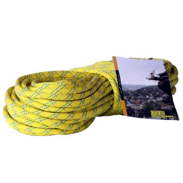 HTPスタティックロープは伸び率は1.0%(径12.5mm,約136kg負荷時）とスタティックロープの中でも極めて低い数値を示します。現在、日本の消防レスキュー活動もちろんのこと、高所作業現場においてもスターリンHTPを導入頂き高い評価を得...