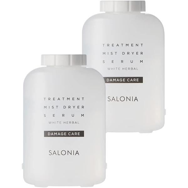 こちらはサロニア トリートメントミストドライヤーにセットしてお使いいただく商品です。(セラム単体ではご使用できませんので、ご注意ください。)1箱(2個)で約1カ月分ご使用になれます。こちらの商品は外箱にヘコミなどのダメージ、外箱のバージンシ...