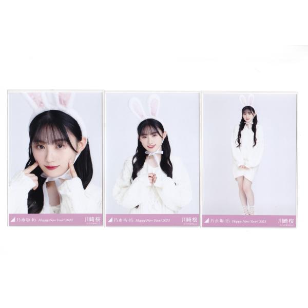 乃木坂46 生写真 川崎桜  Happy New Year 2023 干支 兎
