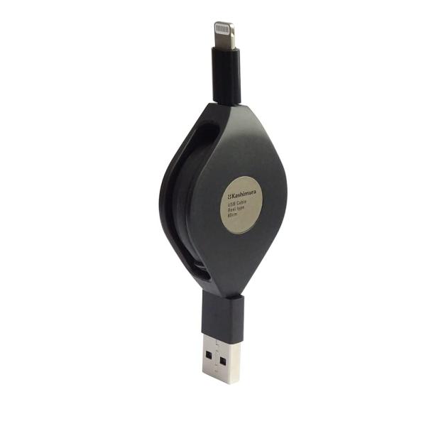 屈曲耐久30 000回 、断線に強い高耐久ケーブル 折り曲げに強いロングブッシュ。 端子周りにスペースが無いスマホケースも装着したまま充電可能なスリムコネクター、持ち運びにも便利 使わない時はケーブルを収納できるリール式 ナイロンで強度を持...