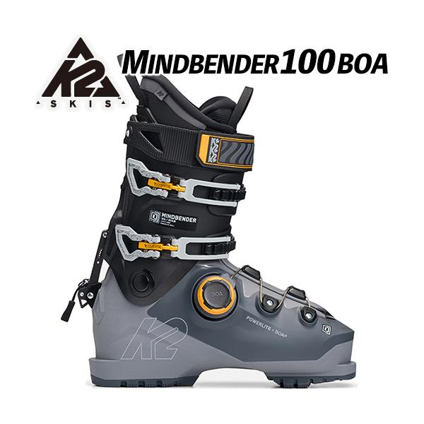 ＜2025-26モデル＞「ウォークモード＆BOAシステム搭載モデル」マインドベンダー100 BOAメンズスキーブーツは、バックカントリーに挑戦したい中級リゾートスキーヤー向けに作られたミディアムボリュームの主力製品。●サイズ 24.5cm/...
