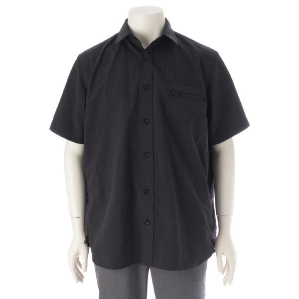 sacai サカイ 24年 Matte Taffeta Shirt 半袖シャツ 24-03358M sacai サカイ 24年 Matte Taffeta Shirt 半袖シャツ 24-03358M