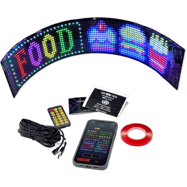 【コンセプト】主に店舗用電光掲示板として使用し、スマートフォンAPPで簡易にデータを作り鮮やかなオリジナルの電飾看板としてアイキャッチに大きく寄与するDIY製品。ガラスや透明なプラスチックに吸着し取り付けの手間が少なく、費用対効果の高いPO...