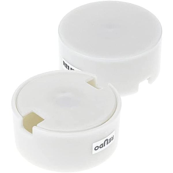 ※この商品は2個セットです【製品概要】電源や照明機器・そしてUSBデバイスなどのコードなどを巻き取り、すっきりと見せることのできるコードリールです。【外観】直径55mm x 厚さ25mm。1個当たりの重量25ｇ。最大耐荷重5kg。材質：AB...