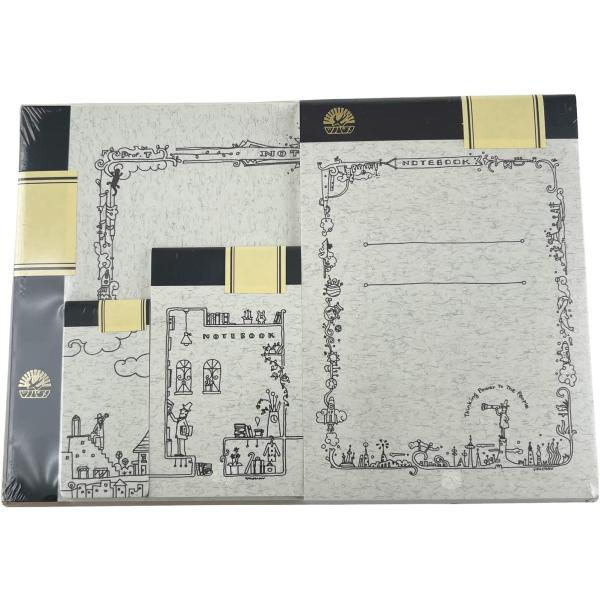 Thinking Power Notebookのお試しセットです。下記4種類のノートが1冊ずつ入っています。・A5サイズ横長横開きノート「ネイチャー」・A6サイズ縦長縦開きメモ「フューチャー」・名刺サイズ縦長「ライモン」・ミントサイズ横長「...