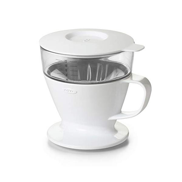 粉とお湯をセットすれば、忙しい朝でも美味しいコーヒーが出来上がる。調整する手間もなく、いつでもどなたでも簡単に美味しいコーヒーが作れる。素材・材質:本体ポリプロピレン、タンク飽和ポリエステル樹脂、フタポリプロピレンタンクに入れるお湯の量で出...