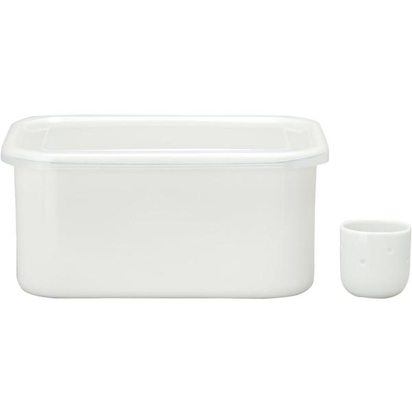 素材・材質:本体/琺瑯 フタ/ポリエチレンEVA樹脂 水取器/磁器乾燥ぬか1kgでつくるぬか床用本体重量:本体/約930g 水取器/約65g生産国:日本容量:3.2Lサイズ:25.5×16×12cm酸やアルカリに強いので、酸や塩等を使用する...