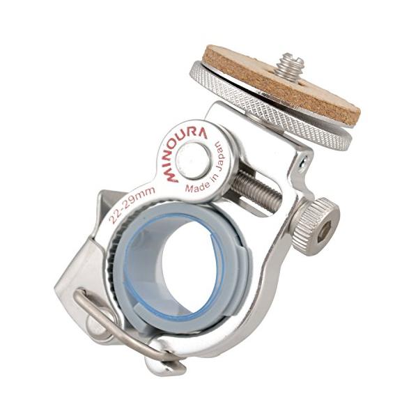 原産国:日本材質:アルミ、ステンレス1/4インチネジ重量:74g※取付機器側のネジ穴が樹脂製の場合は取り付けないでください※商品のカラーはディスプレイの種類等により、実物と異なって見える場合がございます。※掲載商品の仕様、ロゴ等のデザインは...