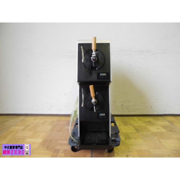 ■中古厨房 山田電器工業 業務用 ビールサーバー 2口 カートリッジ式 タップ・マルシェディスペンサー ビールサーバー TM02-Y02 100V 2019年製 調理場 店舗【送料について】配送方法・配送先住所により、送料が変わります。送料...