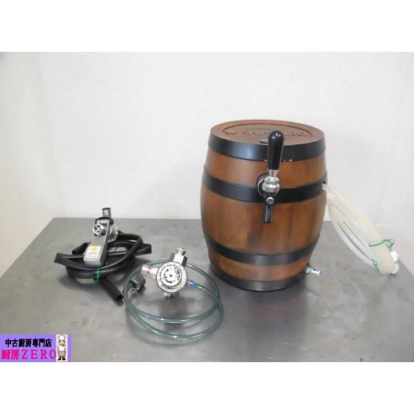 ■中古厨房 業務用 氷冷式 木樽型 1口 生ビールディスペンサー ビールサーバー 電源不要 アサヒ サッポロ サントリー対応 減圧弁【送料について】配送方法・配送先住所により、送料が変わります。送料はカート内に表示されません。送料を含めたお...