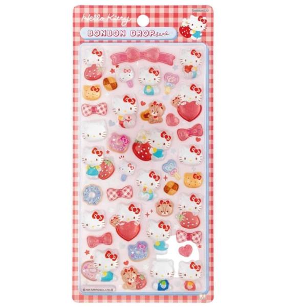 ぷっくり可愛いボンボンドロップシール！ぷっくりつやつやの「ボンボンドロップシール」にキャラクターデザインの新柄が登場！SNSで話題！大人気の「ボンボンドロップシール」。まるでレジンみたいに”ぷっくり、つやつや”な立体感で、1ピースの存在感も...