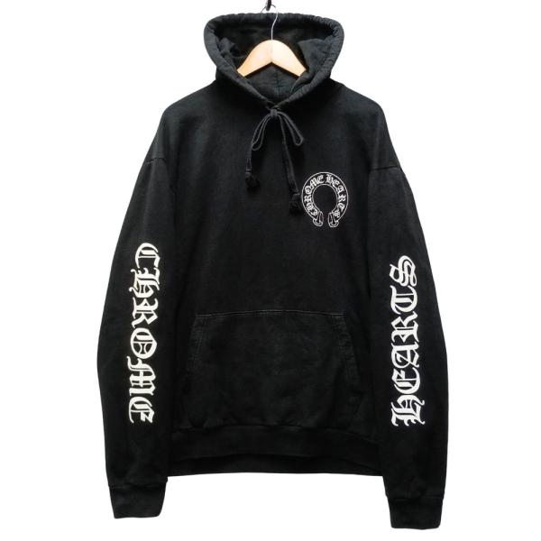 ■商品情報[管理番号]41086[ブランド]クロムハーツ（CHROME HEARTS）[タイプ]MATTYBOY CHOMPER チョンパー ホースシュー プリント スウェット[対象]メンズ[カラー]black Black [サイズ] XL...