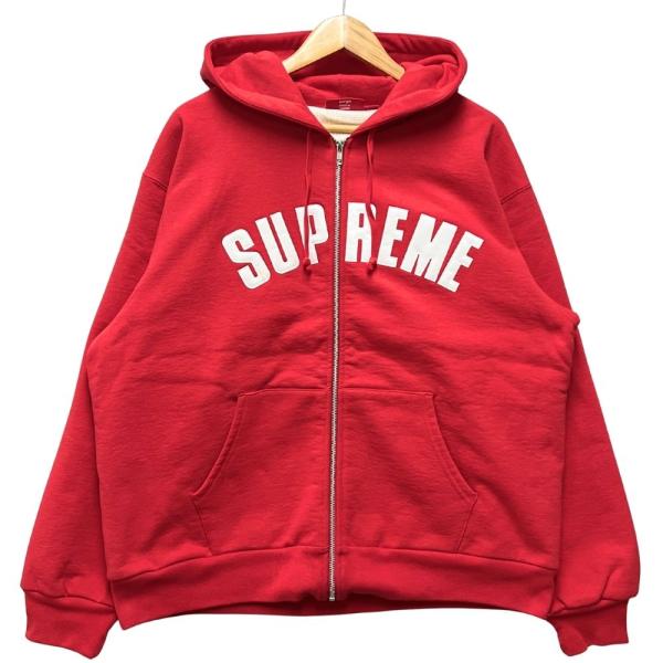 ■商品情報[管理番号]53725[ブランド]シュプリーム（Supreme）[タイプ]Arc Thermal Zip Up Hooded Sweatshirt  アーチロゴ サーマル ジップ スウェット[対象]メンズ[カラー]Red Red[...