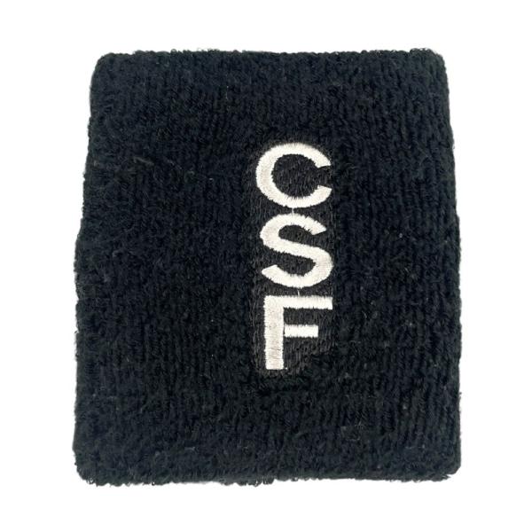 ■商品情報[管理番号]B6871[ブランド]ノーブランド（no brand）[タイプ]C.S.F CONNERS SEWING FACTORY CSF刺繍 リストバンド[対象]メンズ[カラー]black Black [サイズ] フリー約9....