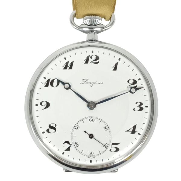 ■商品情報[管理番号]C971[ブランド]ロンジン（LONGINES）[タイプ]スモールセコンド 手巻き 15石 5172030[対象]メンズ[カラー]Silver Silver [サイズ] フリーケース：約43mm詳細備考：リューズ含み約...