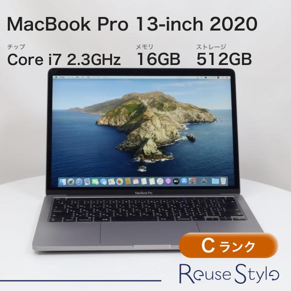 商品ランクC：目立った傷や汚れ等、経年劣化に伴う使用感が見られる商品販売年2020商品名MacBook Pro 13-inch 2020 Four Thunderbolt 3 portsメーカー名Appleカラースペースグレイ型番MWP72...