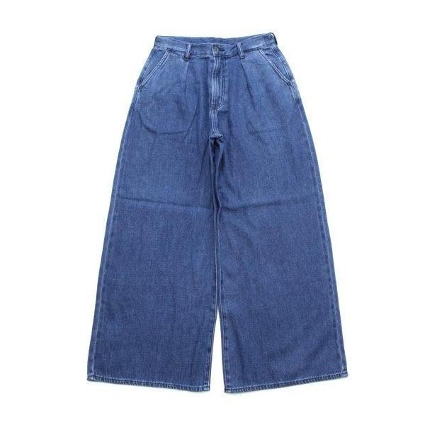 GOHEMP ゴーヘンプ MONROE BAGGY PANTS usedwash ユーズドウォッシュ デニム パンツ デニムパンツ ヘンプコットン バギーパンツ メンズ レディース 春 夏 秋 冬 GOHEMP ゴーヘンプ｜9oz MONROE BAGGY PANTS (ユーズドウォッシュ)(春