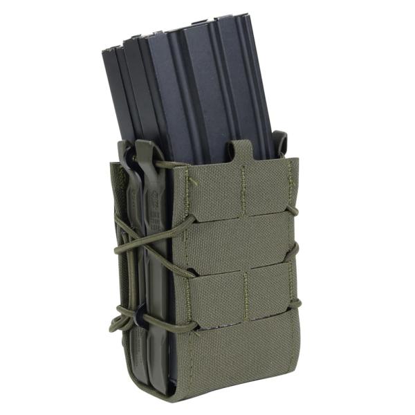 ●前後に2本挿入可能なX2R TACOマガジンポーチ●現場のプロからサバゲーマーまで幅広い人気を誇る、米国の装備メーカー、High Speed Gear (ハイスピードギア)のライフルマガジンポーチ。●マグポーチの詳細 収納数:シングルマグ...