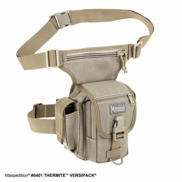 ●肩掛けにも対応する多収納の2WAYウエストバッグ●MAXPEDITIONのテルミット ヴァシパック 0401は、腰や肩掛けにも対応する2WAYウエストバッグ。メイン収納部には耐水性の巾着があり雨やゴミの侵入を防ぎ、サブ収納部は小物の収納に...
