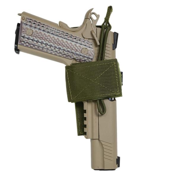 ●ベルクロ雌さえあれば簡単にホルスターの追加が可能です。●コンドル・アウトドア社のベルクロを巻いて銃のサイズに合わせるユニバーサルホルスター。非常にシンプル、軽量で汎用性が高いホルスターです。●ホルスターの詳細 サイズ:約15．5×5×6c...