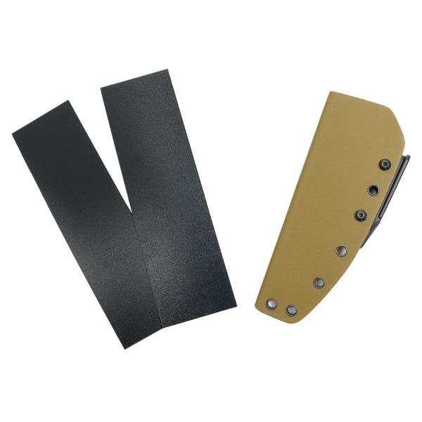 ●「自分仕様」を、もっと手軽に●DIY仕様のナイフシースキットです。●シースキットの詳細 ※説明書は全て英文です。※ヒートガンやKydexフォーミングフォームなどの基本的なツールが必要です。/【タイプ1】シース：約19cm<br&gt...