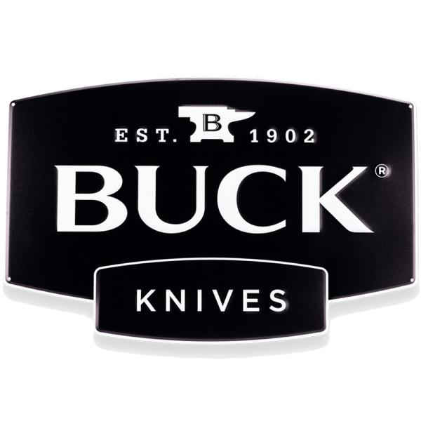 ●バックナイフの象徴的なロゴをそのまま看板に●アメリカの有名なナイフメーカーであるバックナイフ（Buck Knives）のロゴがデザインされたブリキ看板。●ブリキ看板の詳細 サイズ(縦×横):約29×44cm●バックナイブズ:BUCK バッ...