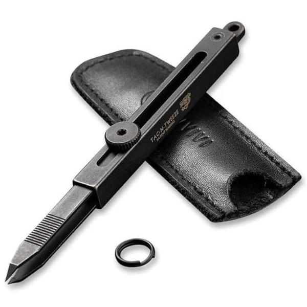 ●瞬時に、安全に、完璧に破片を除去●高品質なカトラリーなどを製造する「WE Knife」社が手掛けるブランド「CIVIVI」製。●ピンセットの詳細 全長(収納時):約7.5cm、全長(展開時):約12cm、重量:約25g、付属品:レザーシー...