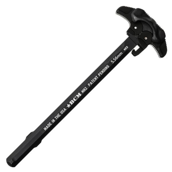 ●ガスを逃がして操作性を高める一品●米国のカスタムライフルメーカー、BCM (Bravo Company Manufacturing)。●チャージングハンドルの詳細  適合（実銃）:M4/AR15（M4、M16、URG-I、CQB-R、MK...