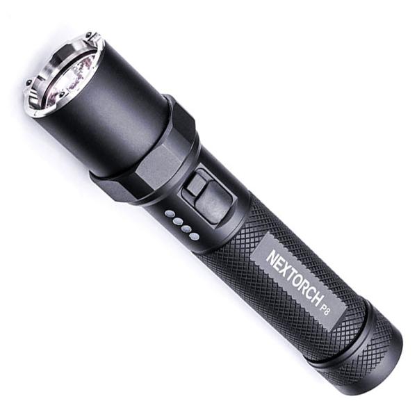 ●サイドボタンとシンプルなインターフェースが特徴のライト●警棒やライト、マルチツールなどを製造、販売を手掛けるメーカー「Nextorch」。●フラシュライト の詳細 高(1600ルーメン、2時間作動、252m)、中(350ルーメン、6時間3...
