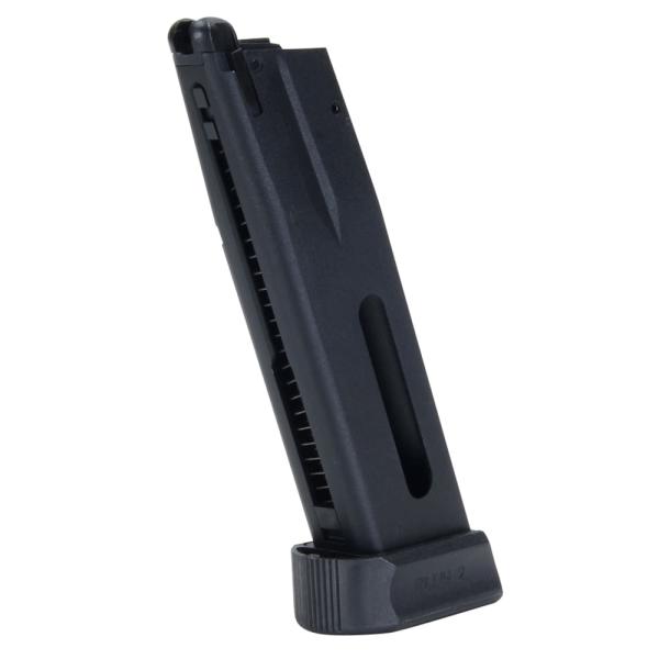 ●実銃CZ社公式ラインセスモデルCZ SHADOW-2のマガジン●一年中安定した動作がガスブロで味わえる、国内 株式会社ハッチのブランド「Carbon8(カーボネイト)」のCO2ガスブローバックガン CZ SHADOW-2 用スペアマガジン...