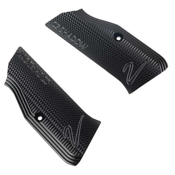●「CZ SHADOW-2」専用のグリップパネル●CO2ガスガンの販売で知られる「HoneyBee」の手掛けるブランド「Carbon8(カーボネイト)」製。●グリップパネルの詳細 ※カラーによって刻印が異なります適合:Carbon8 SHA...