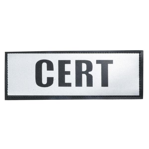 ●ベルクロで簡単装着、光を反射するワッペン●DAMASCUS GEAR(ダマスカスギア)のアメリカ警察CERT(証明書)のワッペン。●ワッペンの詳細 サイズ(縦×横):約7.8cm×22cm、重量:約30g、素材:合成皮革、カラー:背景/シ...