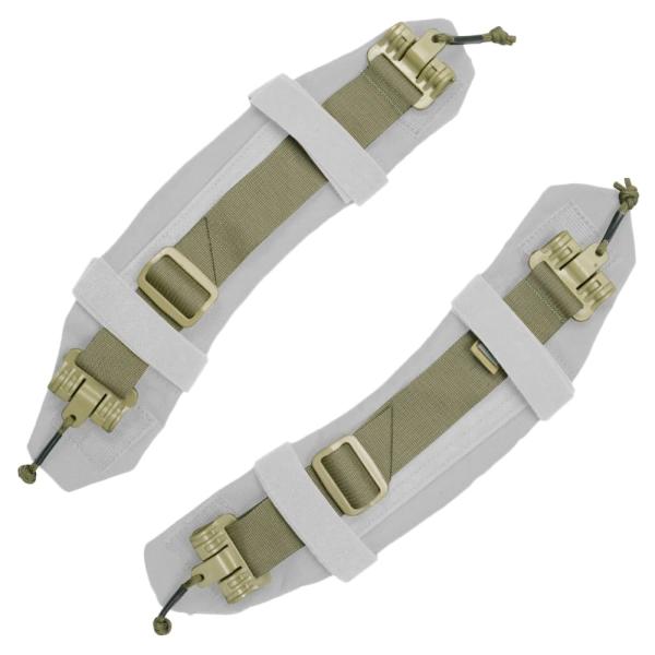 ●Tubesラピッドリリースシステム対応で素早い着脱が可能●米国ファーストスピア社のM.A.S.S.(モジュラーアーマー サプリメント システム） ショルダーストラップ Siege-R Optimized（シージアール・オプティマイズド）用...