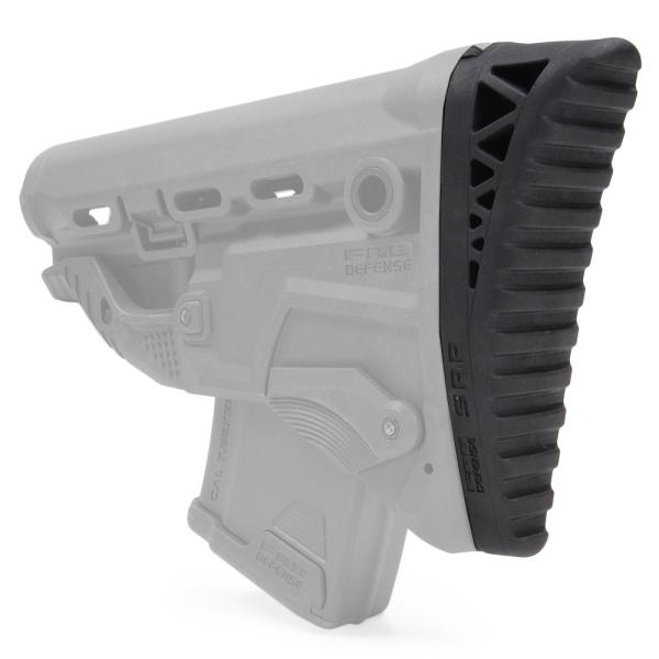 ●精密射撃時の安定性を高める、アップグレード交換パッド●FABディフェンス社のリコイルパッド SRP（Sniper Rubberized Butt-Pad）は、同社のストック GL-SHOCK、GL-MAG、GK-MAGストックに対応するア...