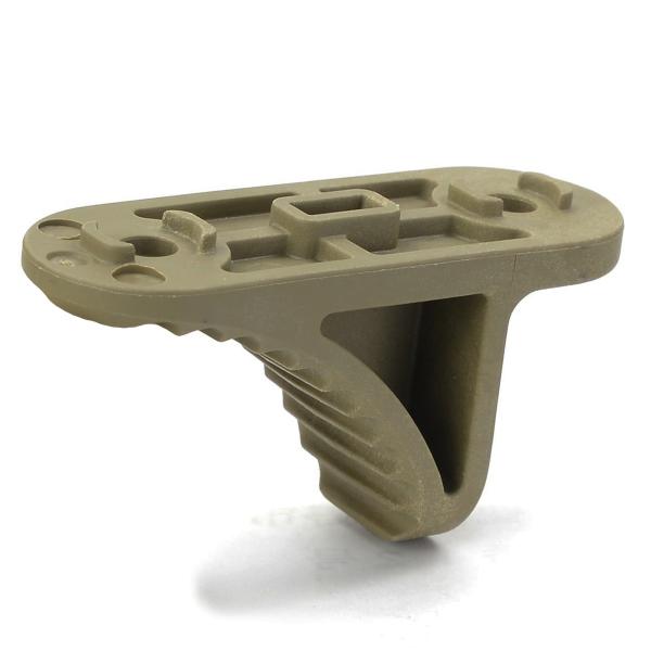 ●重量の軽さと耐久性を両立したグリップストップ●様々なガンパーツをアルミとプラスチックのバリエーションで生産する「True North Concepts(トゥルーノースコンセプツ)」。●フォアグリップの詳細 対応：M-LOK付属品：六角レン...