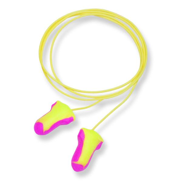 ●「HOWARD LEIGHT 耳せん LASER LITE コード付き 5ペア」●LESER LITEは滑らかで柔らかくサイズも小さいので、耳の穴が小さめの方にフィットして、音をしっかりと遮断します。●耳栓の詳細 カラー イエロー×レッド...