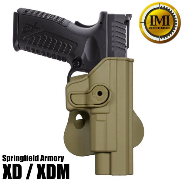 ●オートロック機構を備えたCQCホルスター。パドルは360度回転式●イスラエルの銃器アクセサリーメーカー「IMI Defense」製のヒップホルスター「Polymer Retention Paddle Holster (Lv.2)」です。こ...