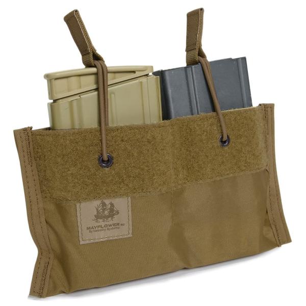 ●5.56mm弾のM4系マグより大きめのライフルマグを収納可●「MAYFLOWER R&amp;C by Velocity Systems」製のマガジンインサート「DOUBLE 7.62 MAGAZINE INSERT」です。7.62×51...