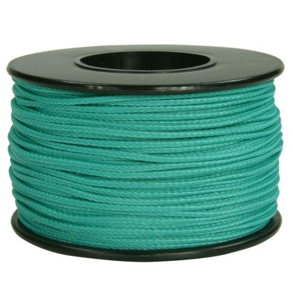 ●青緑色が鮮やかなティールカラーの1.18mmマイクロコード●マガモのオスの頭から首にかけての羽の色から名付けられた青緑色が特徴であるTeal(ティール)カラーの、ATWOOD ROPE(アトウッドロープ)社製の1.18mm Micro C...